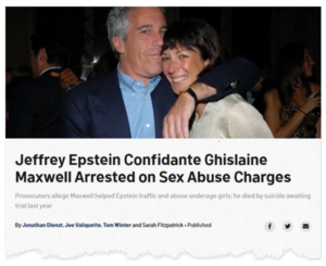 Epstein associate Ghislaine Maxwell ARRESTED! - Lauren's Kids